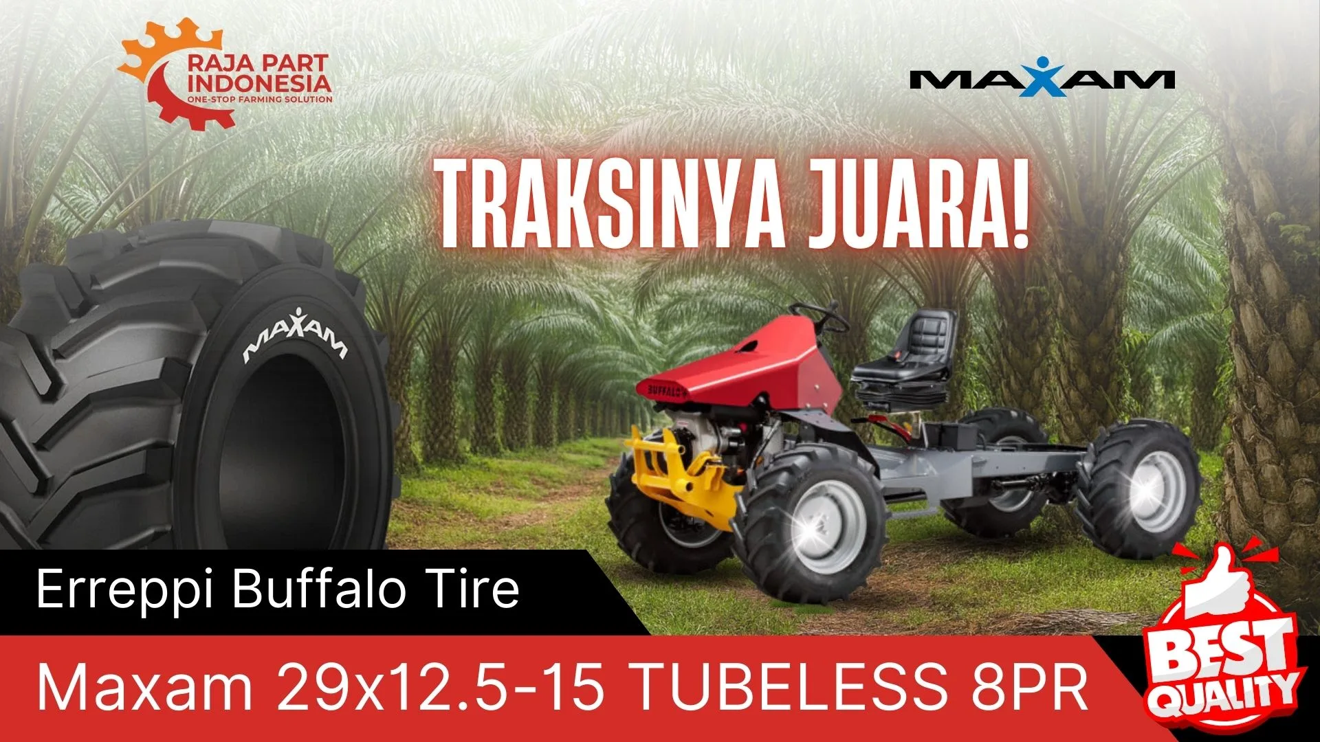 Distributor Ban Erreppi Buffalo - Maxam - RAJAPART.COM